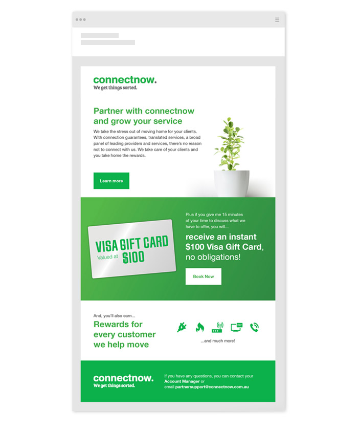 Connectnow - WOOF Creative - Direct Mail Case Study